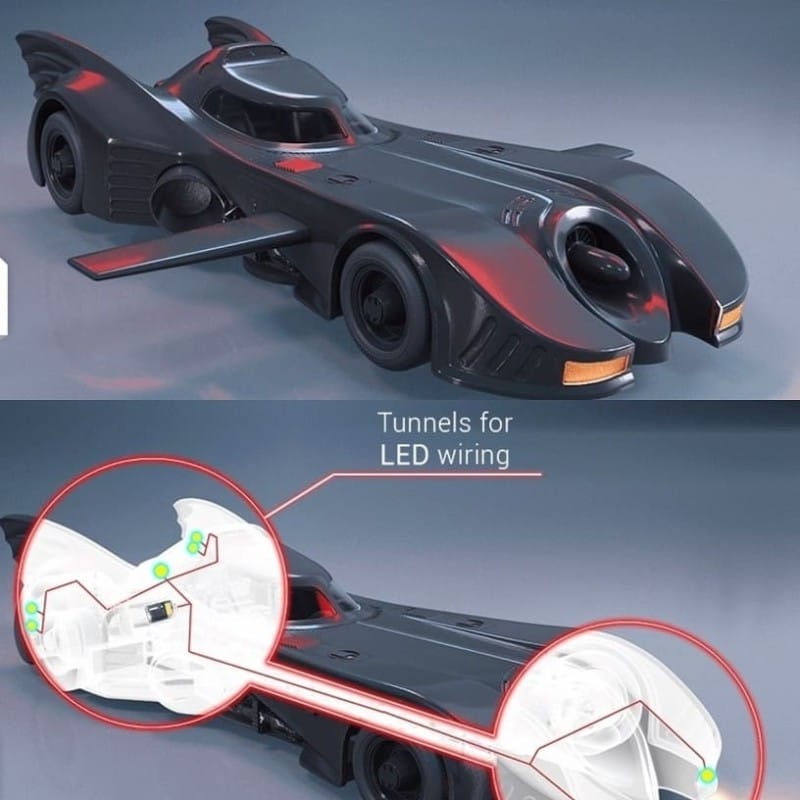 Batmobile 1989 - STL 3D print files