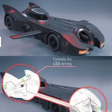 Batmobile 1989 - STL 3D print files