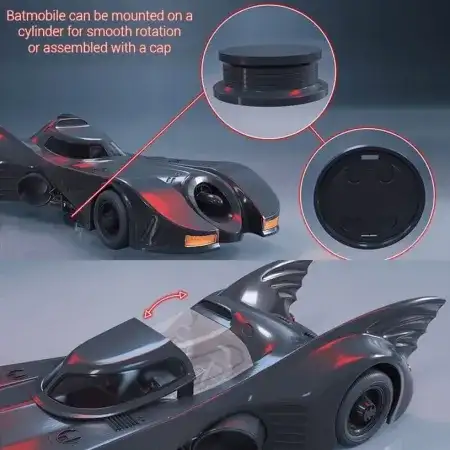 Batmobile 1989 - STL 3D print files