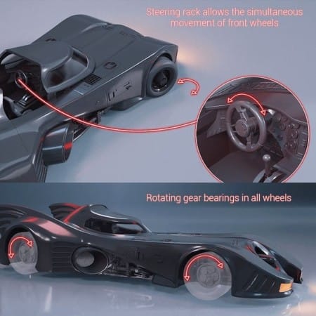 Batmobile 1989 - STL 3D print files
