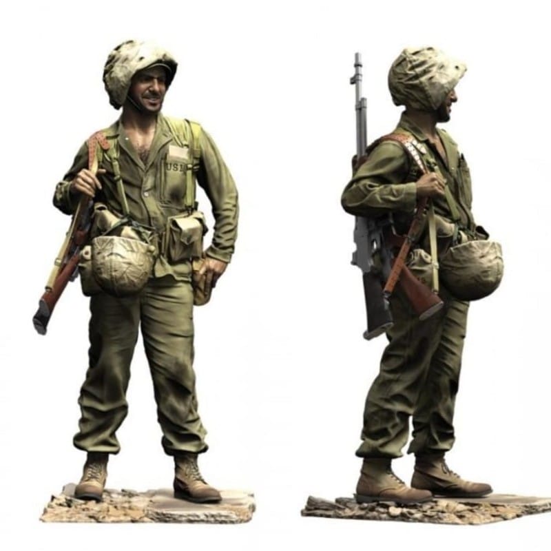 US Marine Okinawa 1945 - STL 3D print files