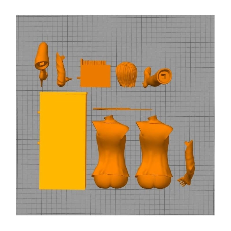 Dana Scully The X Files - STL 3D print files