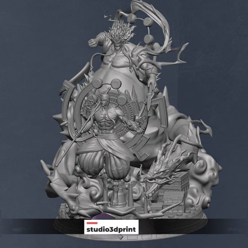Enel Diorama One Piece - STL 3D print files