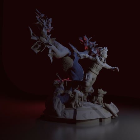 Kakashi Hatake Tree - STL Files for 3D Print