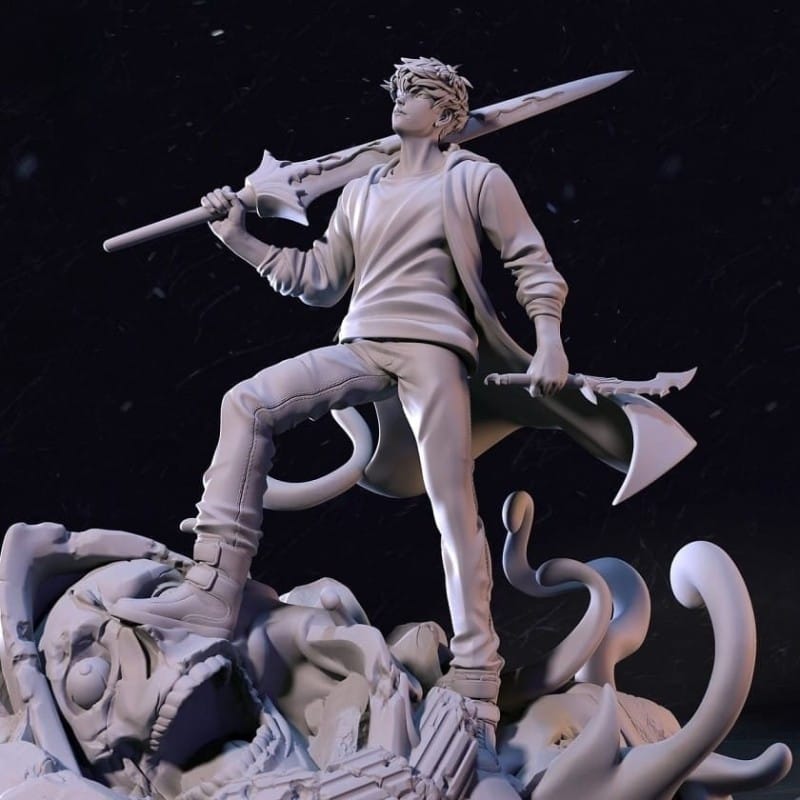 Sung Jin Woo Solo Leveling - STL 3D print files