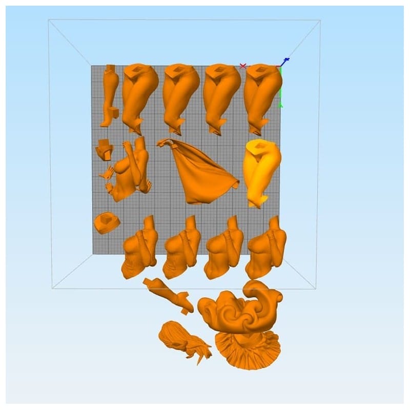 Supergirl Nsfw Stl 3d Print Files