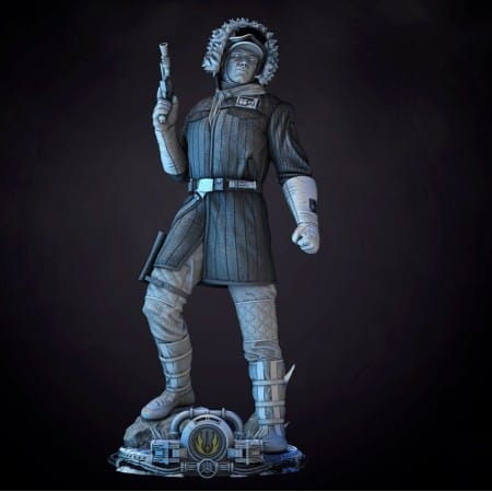 Luke and Han Solo Tauntaun - STL 3D print files