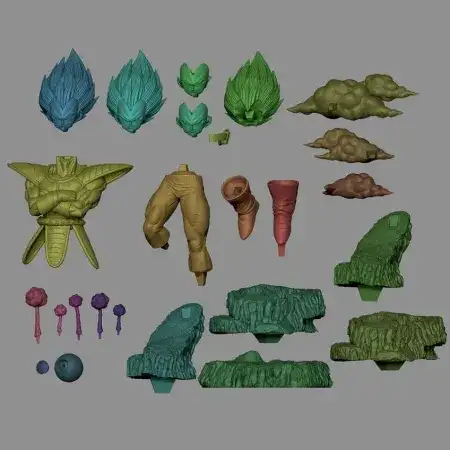 Vegeta Dragon Ball - STL 3D print files