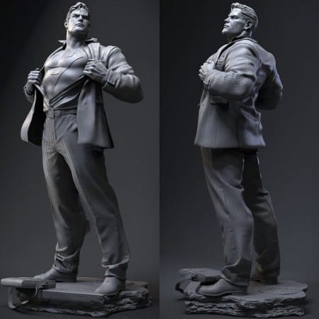 Superman - STL 3D print files