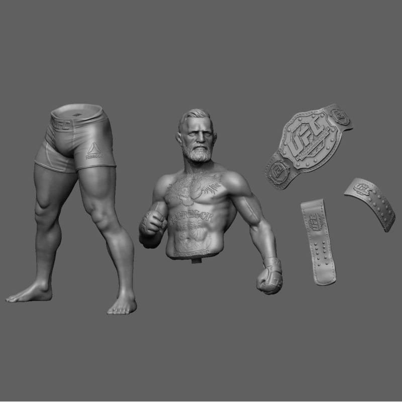 Conor McGregor - STL 3D print files