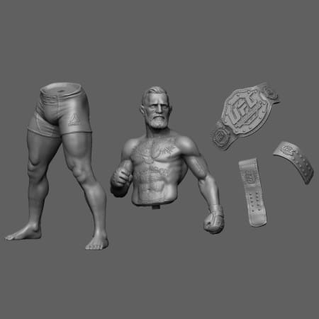 Conor McGregor - STL 3D print files