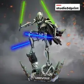 General Grievous Star Wars - STL 3D print files