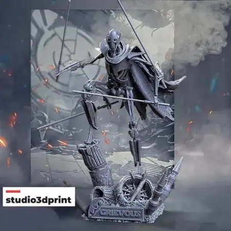 General Grievous Star Wars - STL 3D print files