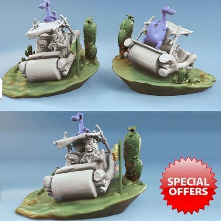The Flintstones - STL 3D print files
