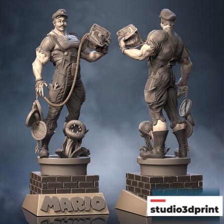 Mario Bros - STL 3D print files