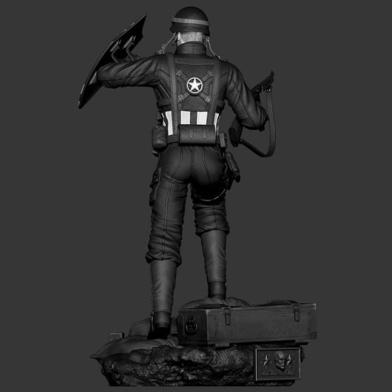Captain America 1945: Super Soldier - STL 3D print files