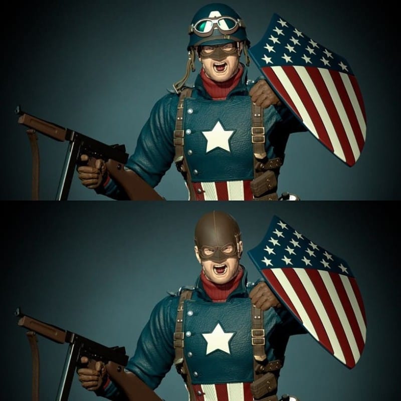 Captain America 1945: Super Soldier - STL 3D print files