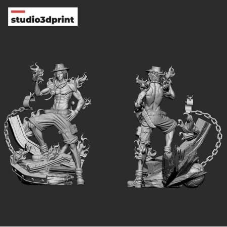 Ace One Piece - STL 3D print files