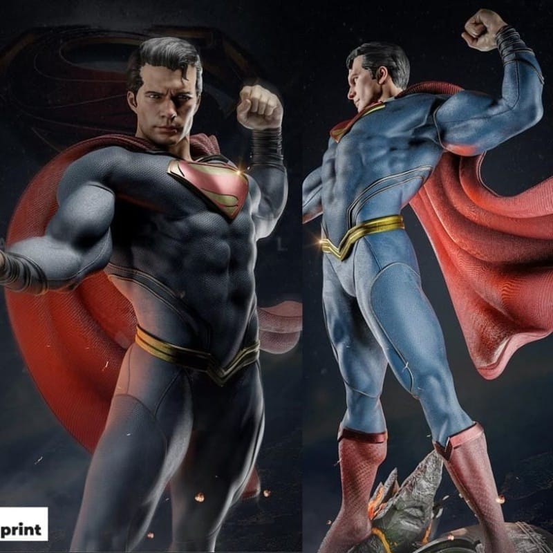 Superman - STL 3D print files