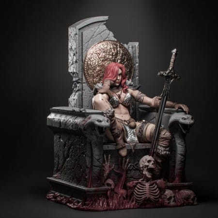 Red Sonja Throne STL 3D print files