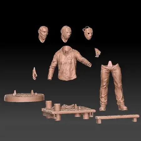 Jason Voorhees Friday the 13th - STL 3D print files