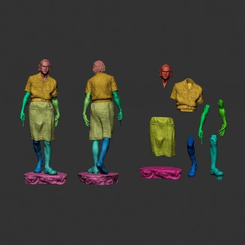 Joker Ledger Nurse - STL Files for 3D Print