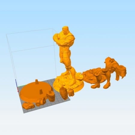 Colossus Phoenix Force – 3D Print - STL 3D print files