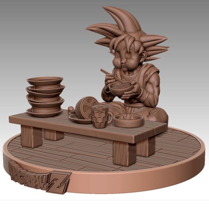 Goku lunch - STL 3D print files