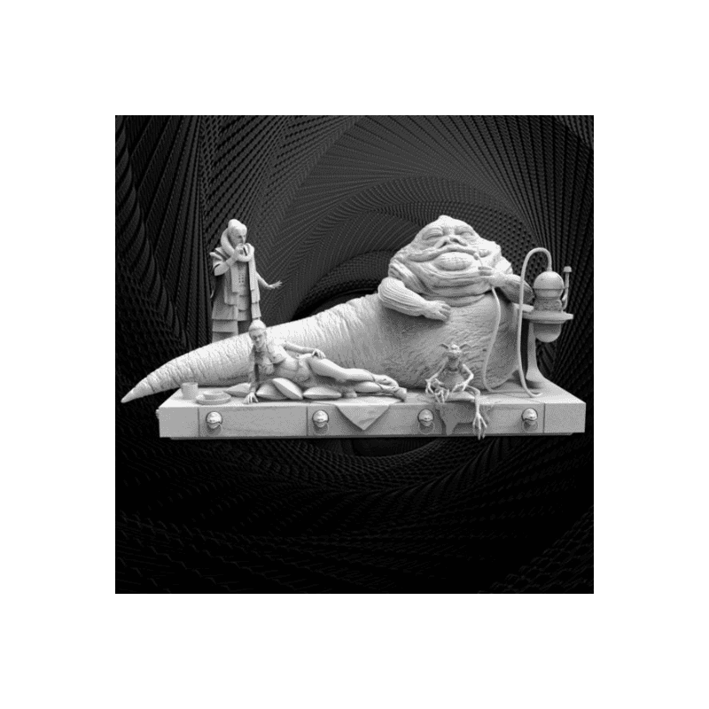 Jabba Diorama - Star Wars - STL Files for 3D Print