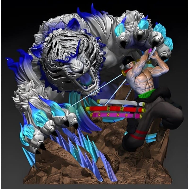 Zoro Tiger - STL 3D print files