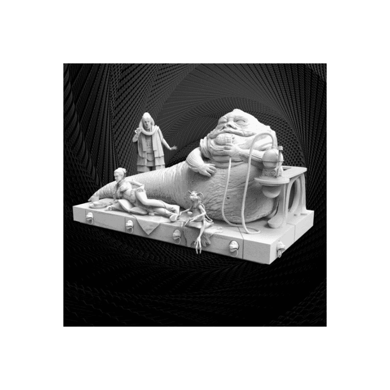 Jabba Diorama - Star Wars - STL Files for 3D Print