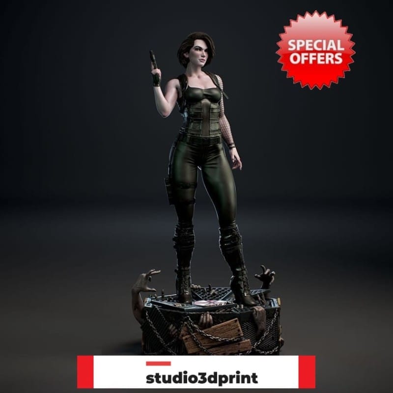 Jill Valentine Resident Evil - STL 3D print files