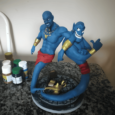 Genius Aladdin Diorama - STL Files for 3D Print