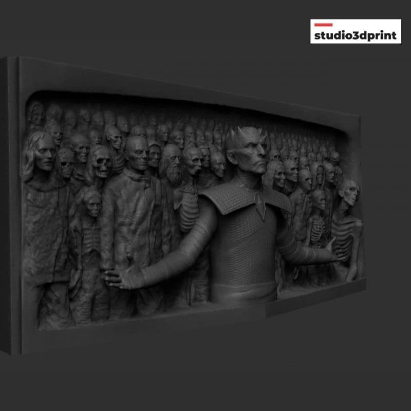 Night King Hardhome Relief Game of Thrones - STL 3D print files