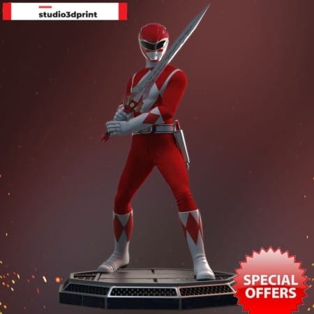 Power Rangers Pack - STL 3D print files