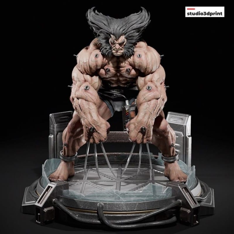 Wolverine Weapon X - STL 3D print files