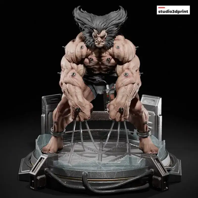 Wolverine Weapon X - STL 3D print files