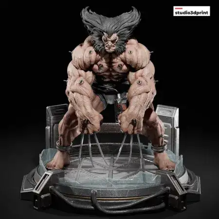 Wolverine Weapon X - STL 3D print files