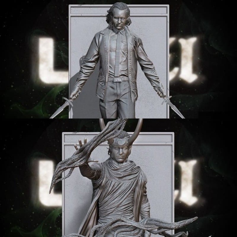 Loki God Diorama - STL 3D print files