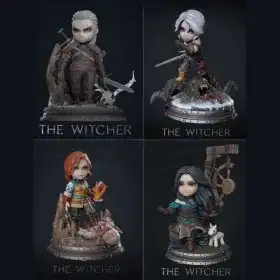 The Witcher Chibi Pack - STL 3D print files