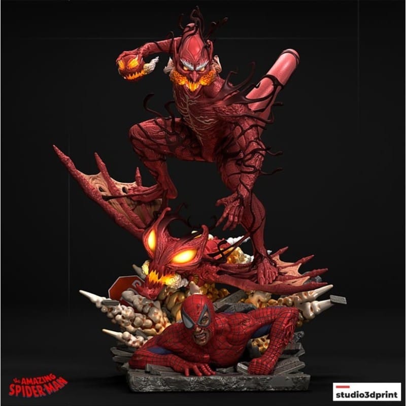 Red Goblin Spider-Man - STL 3D print files