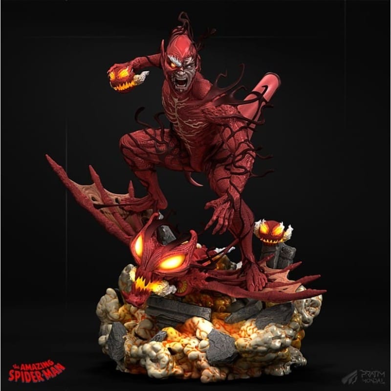 Red Goblin Spider-Man - STL 3D print files