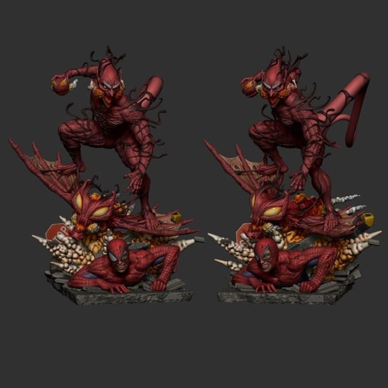 Red Goblin Spider-Man - STL 3D print files