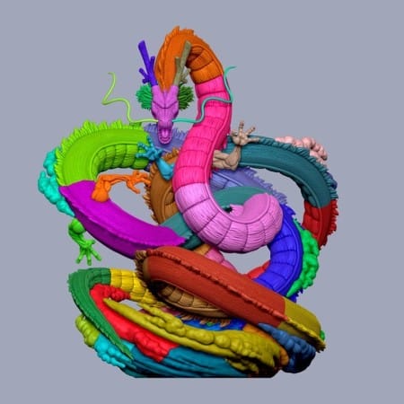 Shenron - STL 3D print files