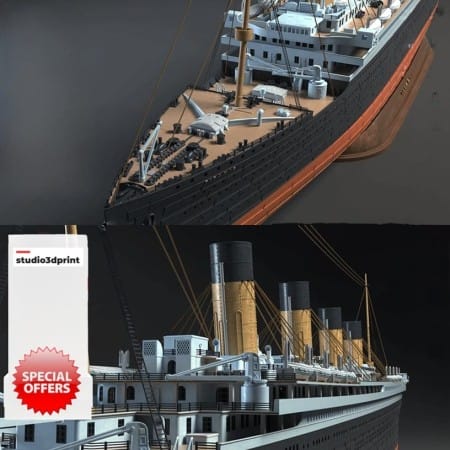Titanic - STL 3D print files