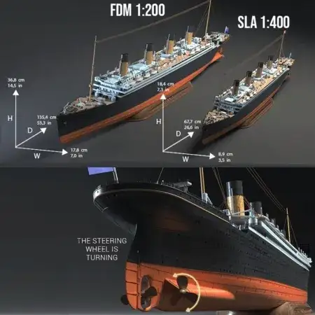 Titanic - STL 3D print files
