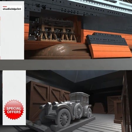 Titanic - STL 3D print files