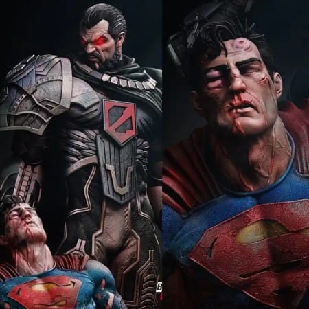 Zod and Superman - STL 3D print files
