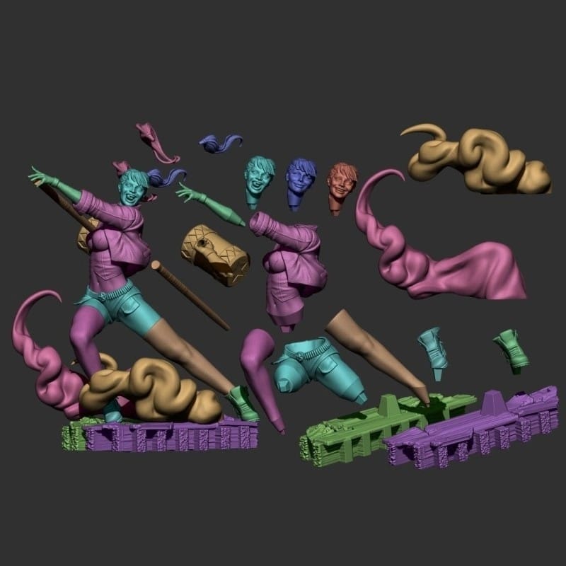 Harley Quinn - STL 3D print files