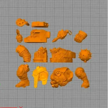 Gladiator Hulk - STL 3D print files